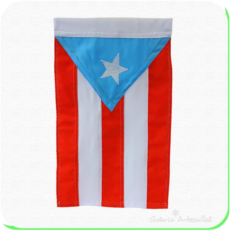 Bandera de Puerto Rico en Tela de Calidad, Artesanal ¡Orgullo Puertorr ...