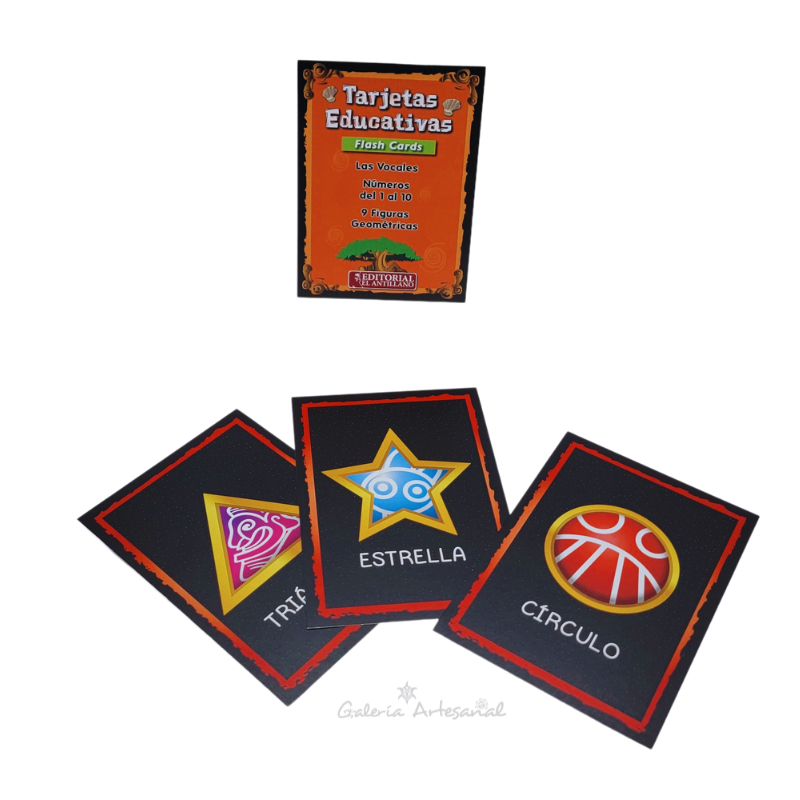 Tarjetas Educativas - Flash Cards – Galeria ArtesanalPR
