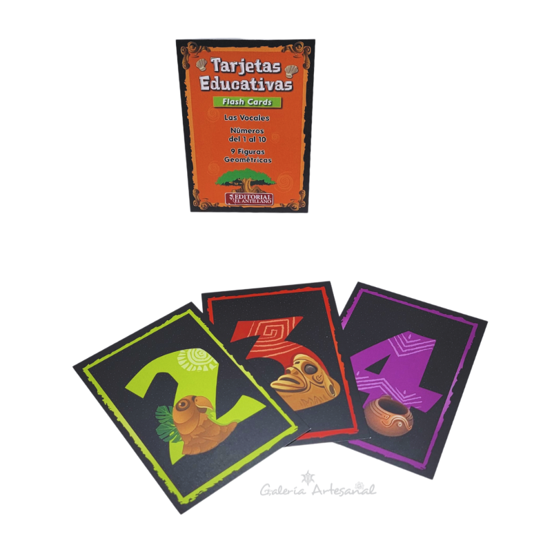 Tarjetas Educativas - Flash Cards – Galeria ArtesanalPR