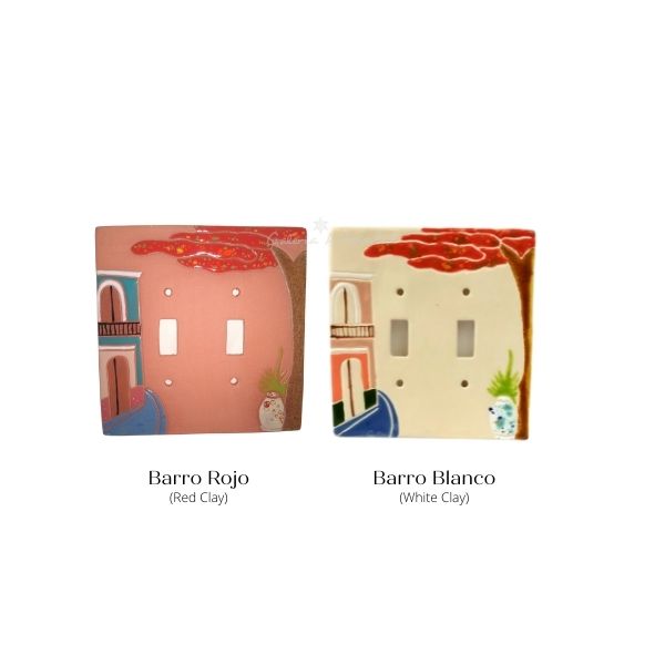 Tapas de Receptáculo en Barro 4x4 – Galeria ArtesanalPR